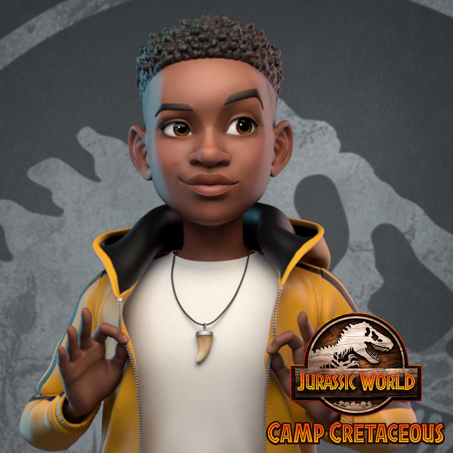 Artstation Jurassic World Camp Cretaceous Character Modeling