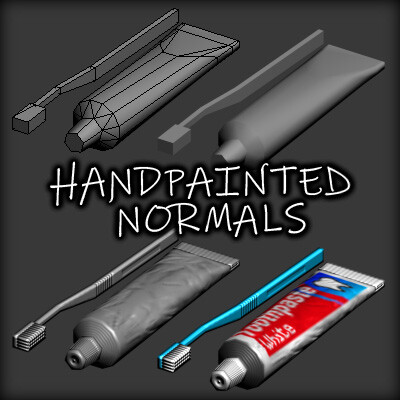 ArtStation - Handpainting Normal Maps pixel by pixel! #3