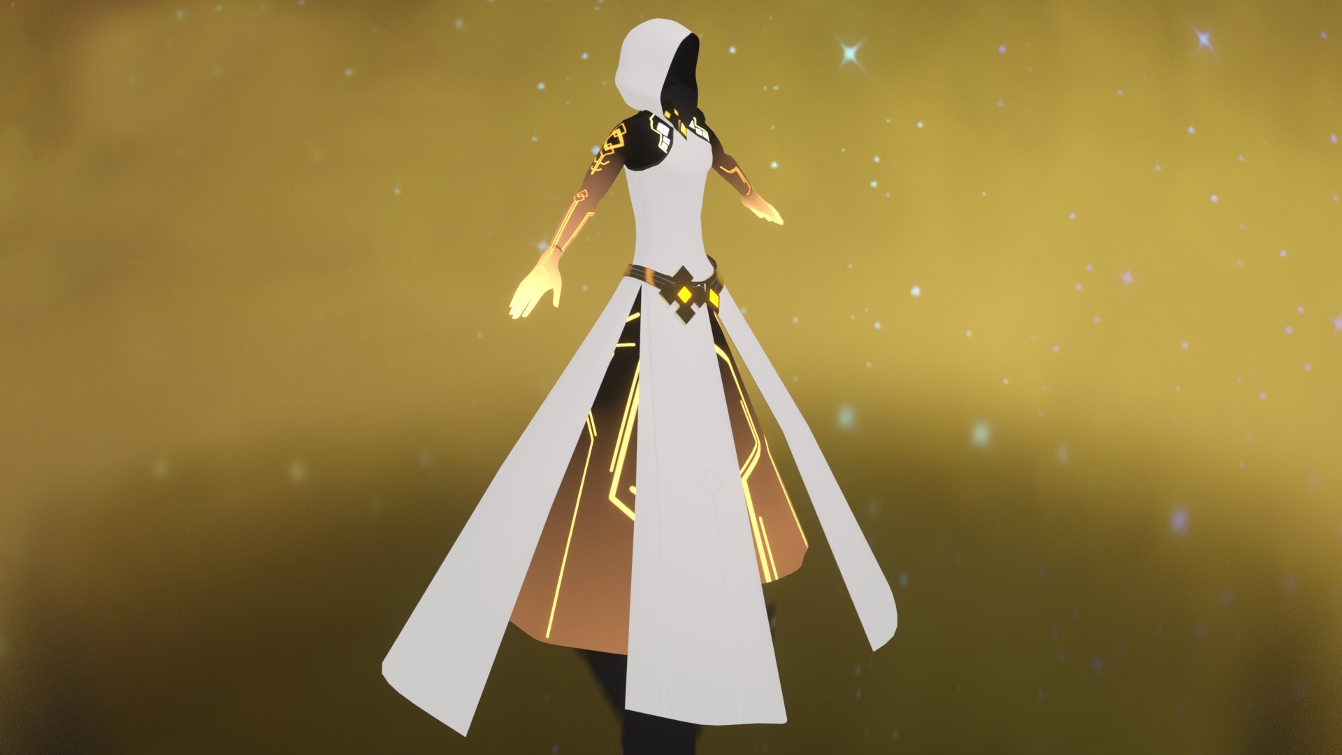 ArtStation - Skin for Zhongli Outfit Archont (Morax)