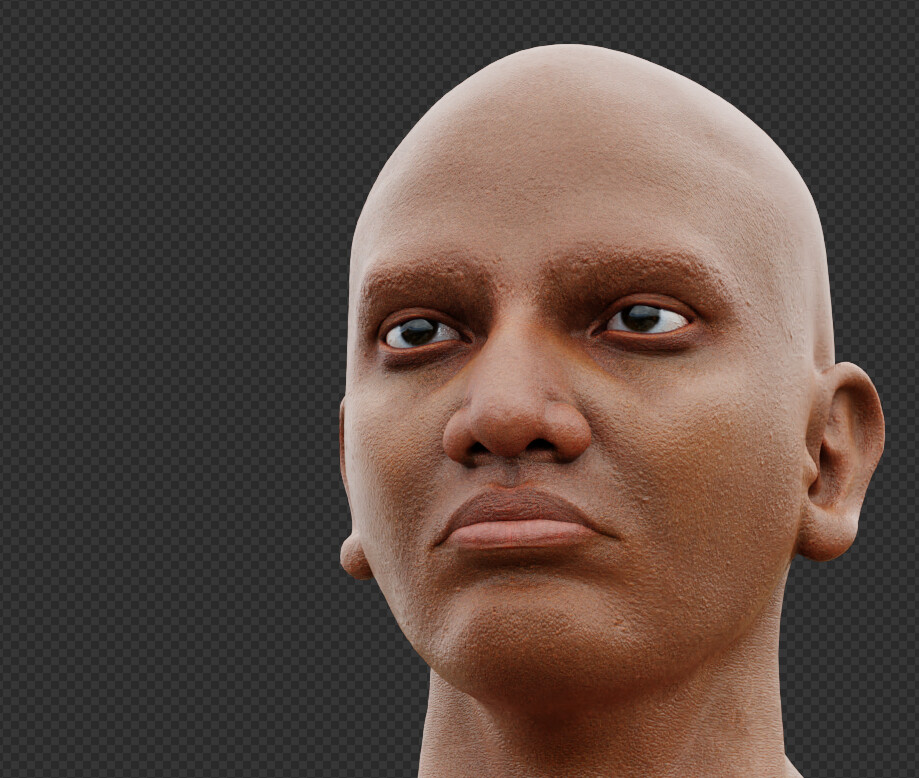 Mohammed Rizwan - Realistic human in blender