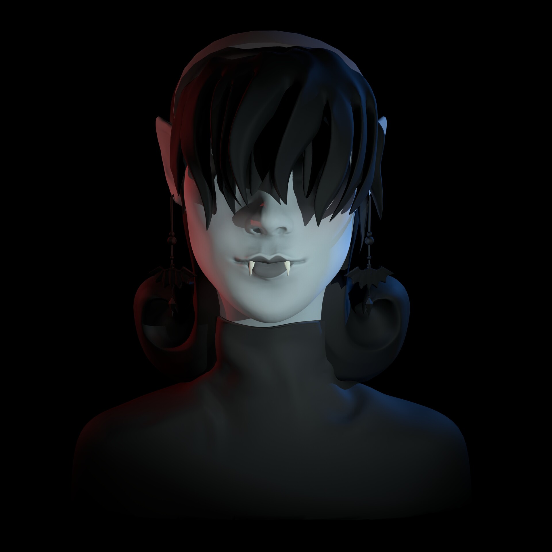 ArtStation - Spooky Lady Character art