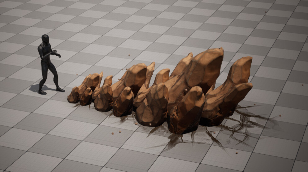 ArtStation - Earth Spikes VFX