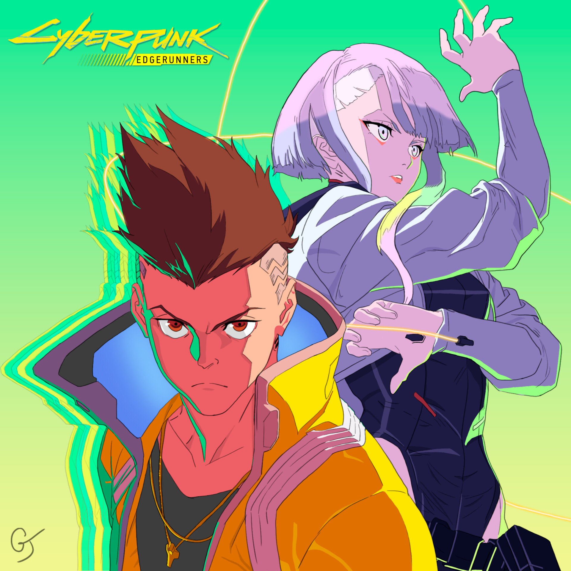 ArtStation - Cyberpunk Edgerunners Fan Art