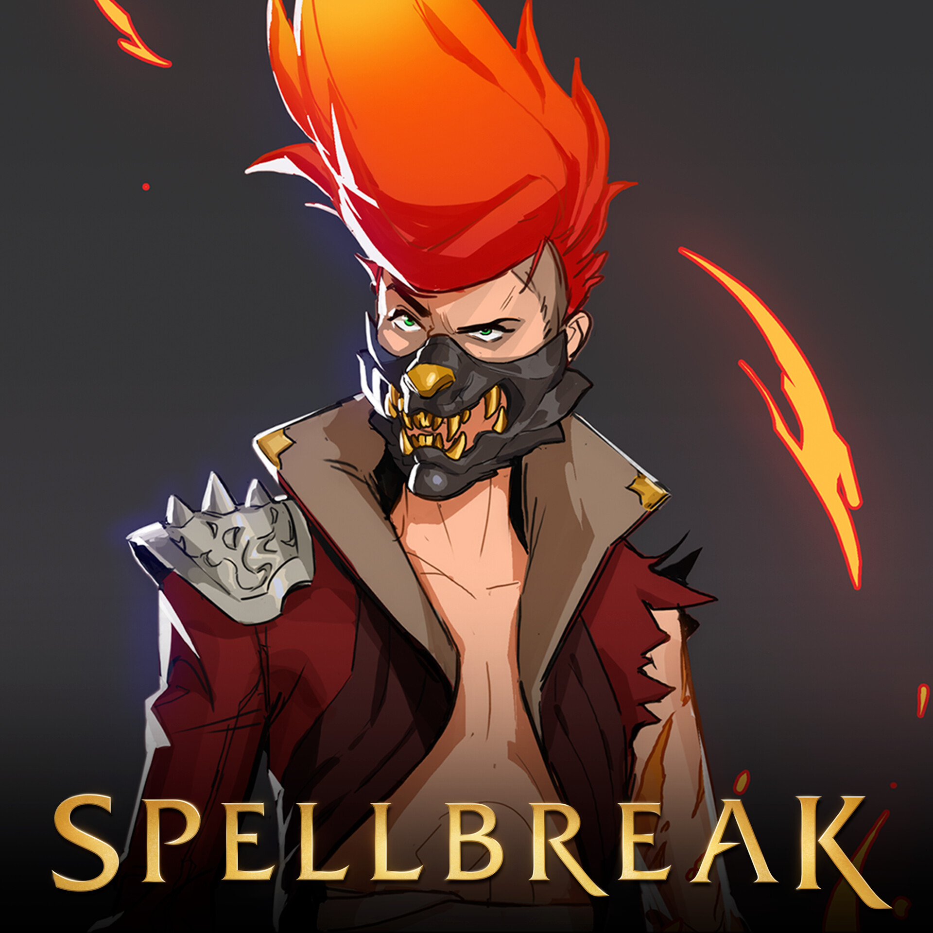 ArtStation - Spellbreak - Infernal Hound