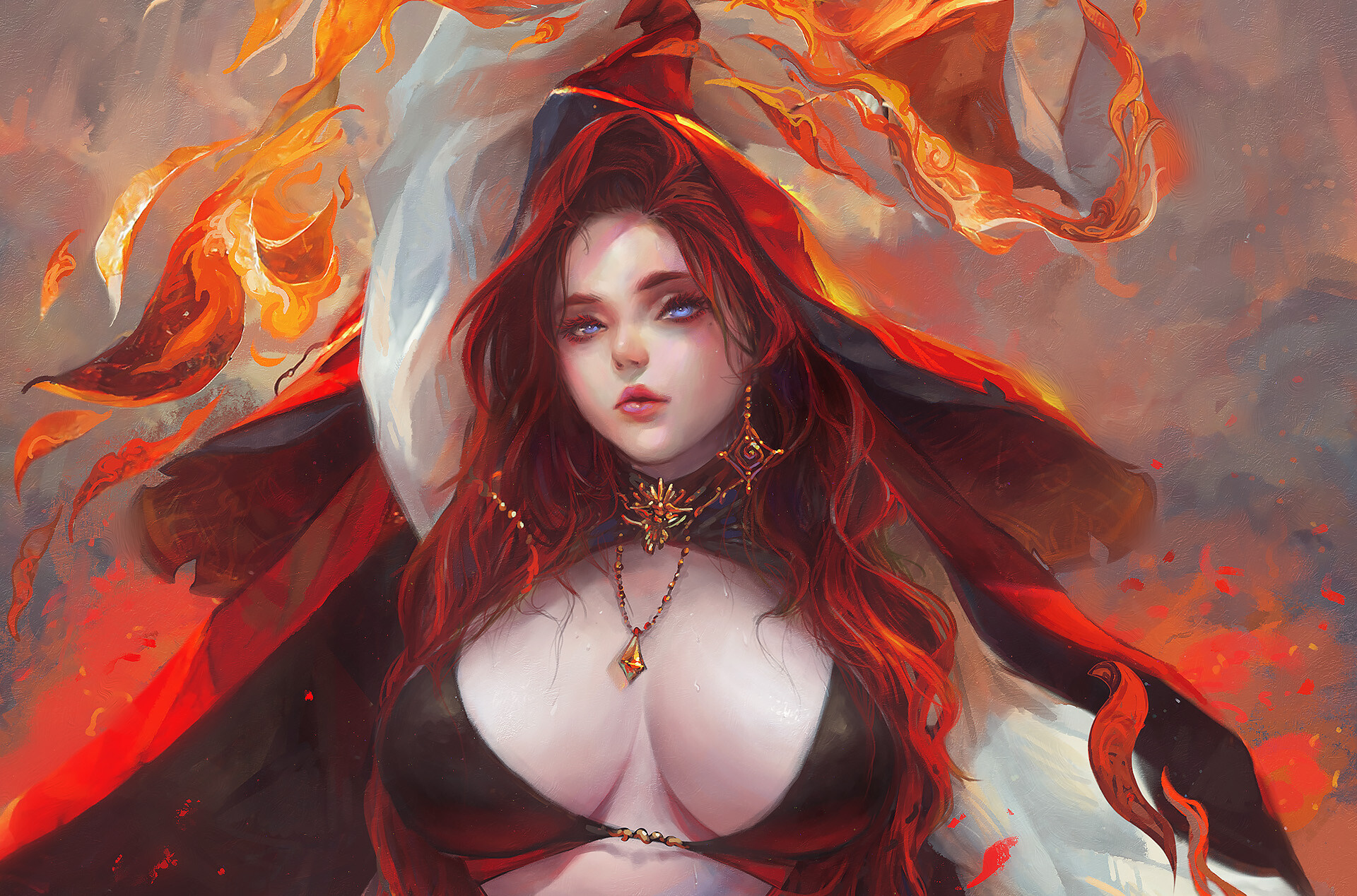 ArtStation - Fire Witch