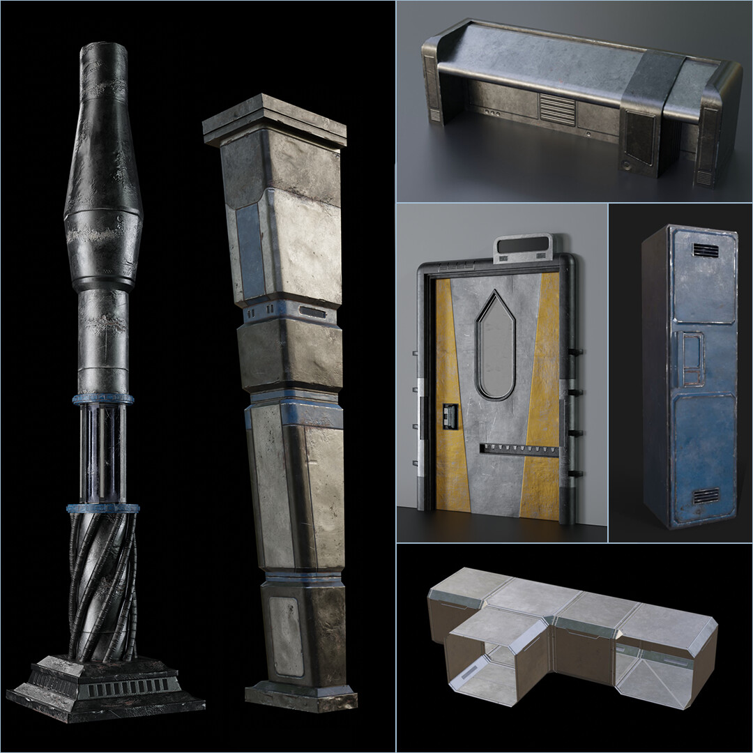 ArtStation - Environment Game Objects