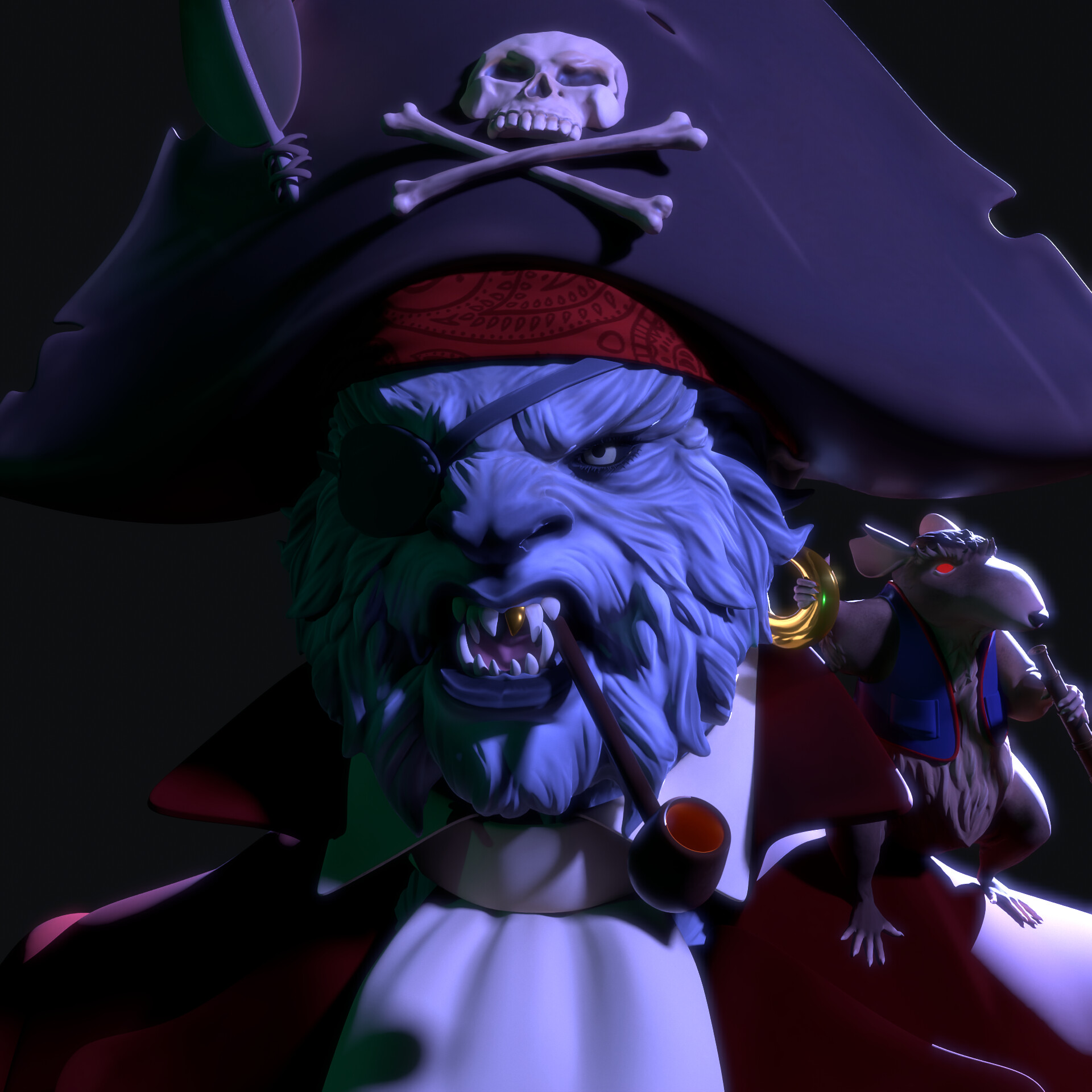 ArtStation - Captain Werewolf