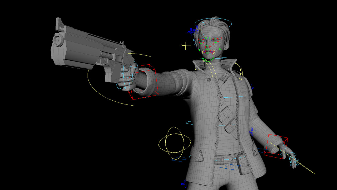 ArtStation - Warp Male Rig