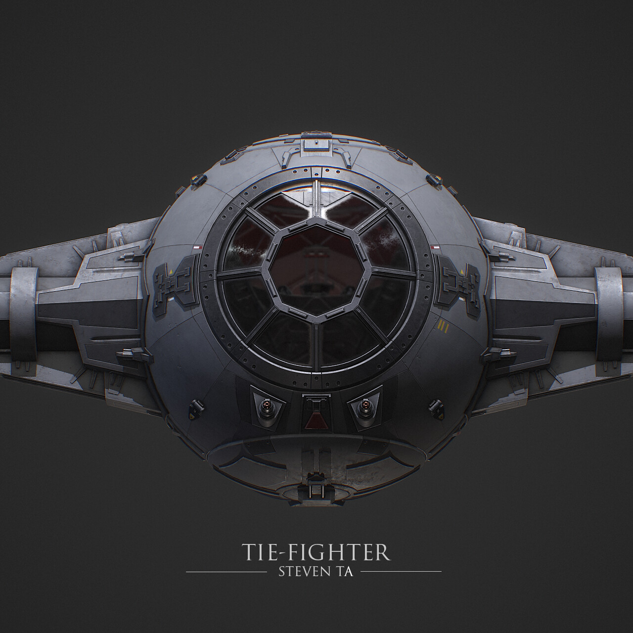 ArtStation - Tie Fighter