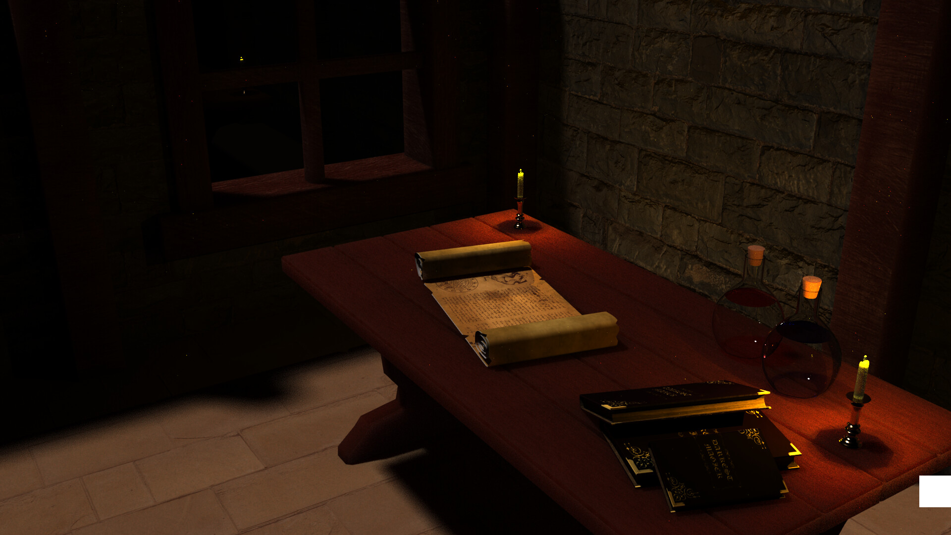 ArtStation - Wizard Table