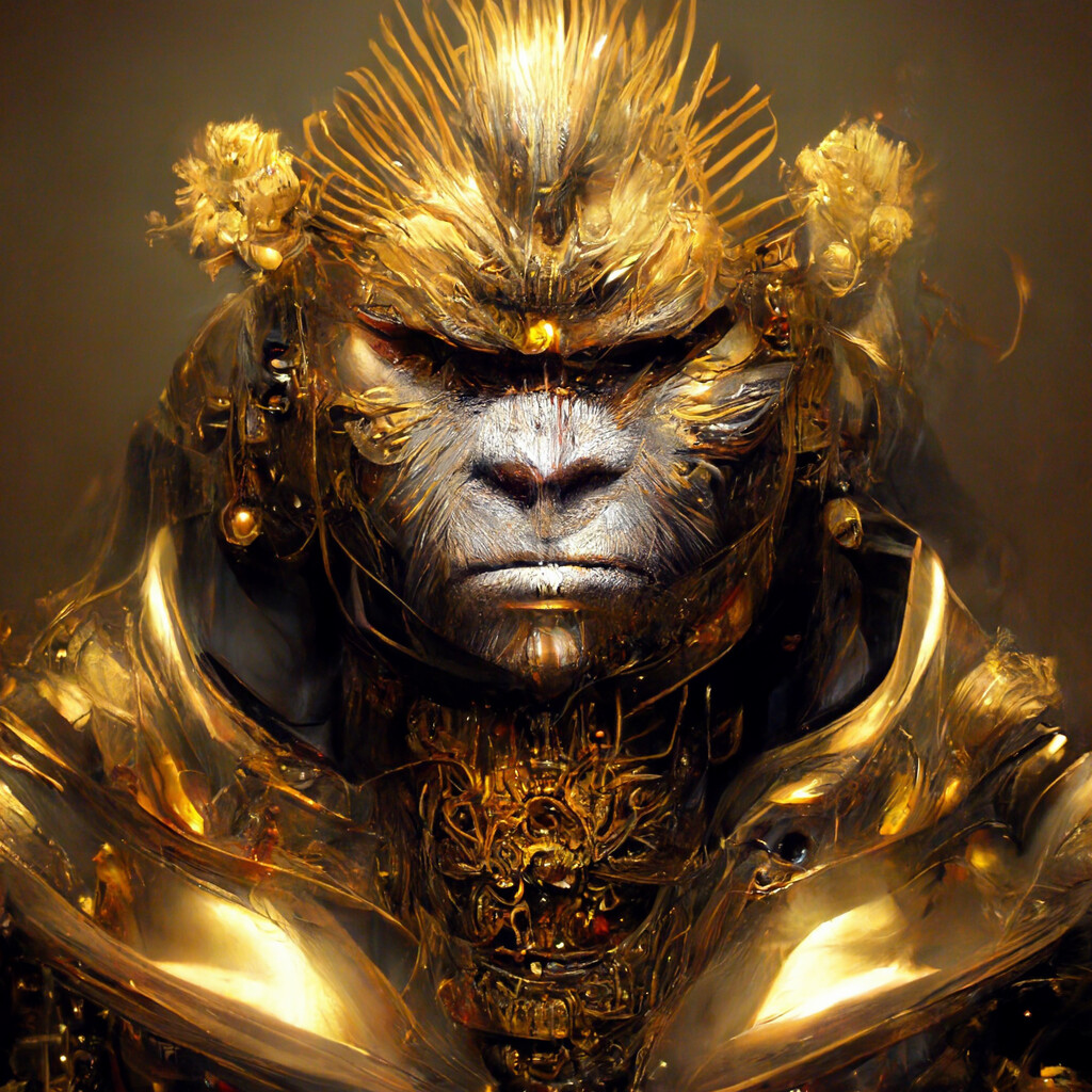 ArtStation - Golden Apes