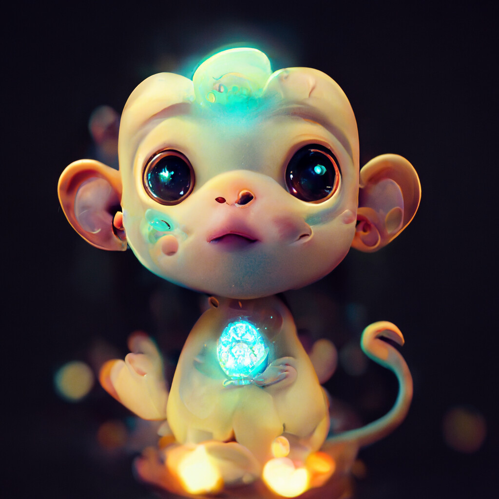 ArtStation - Magic Baby Monkey