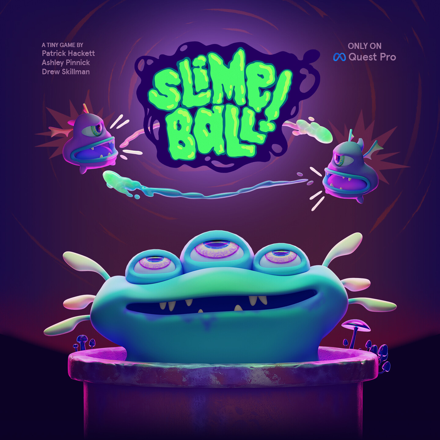 ArtStation - Slimeball! | Key Art