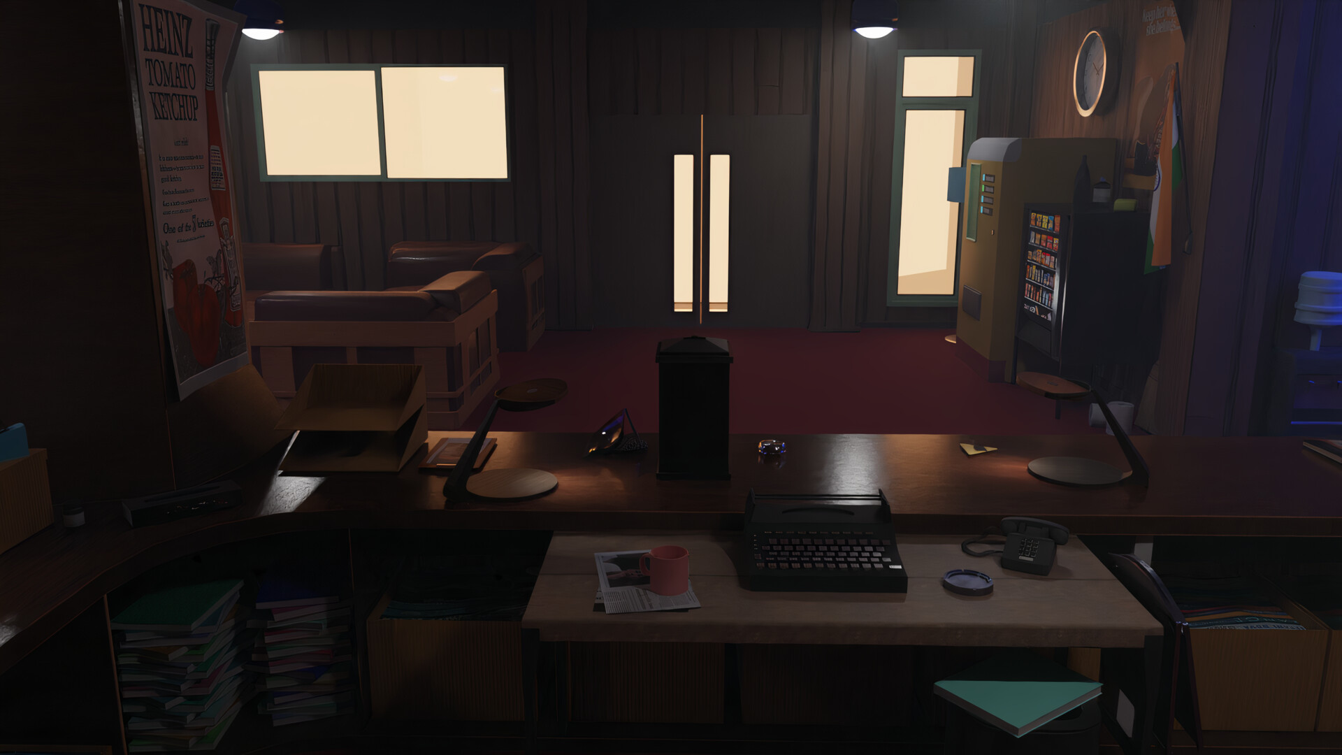 ArtStation - Control ocean view motel