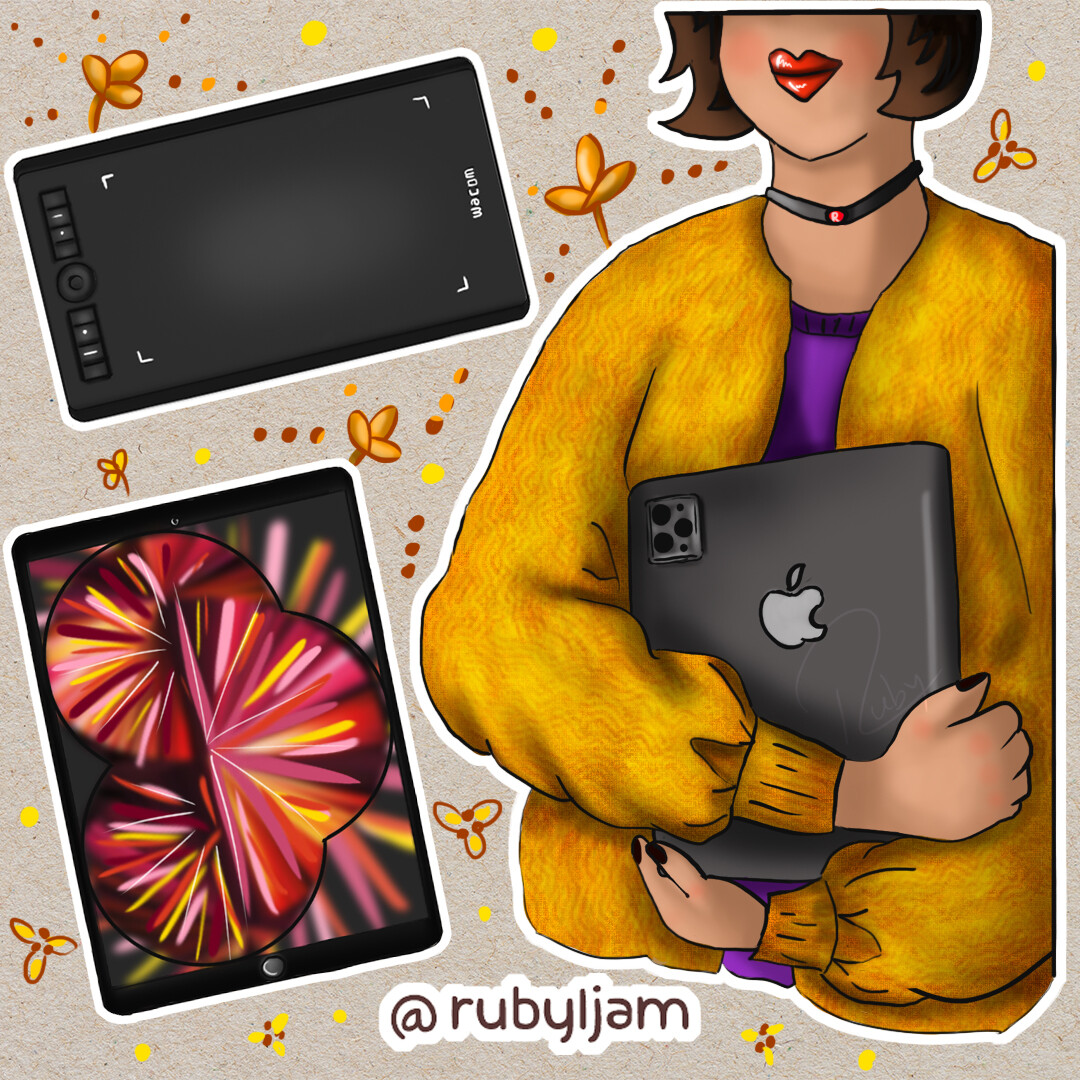 ArtStation - Tablet 🦋💜