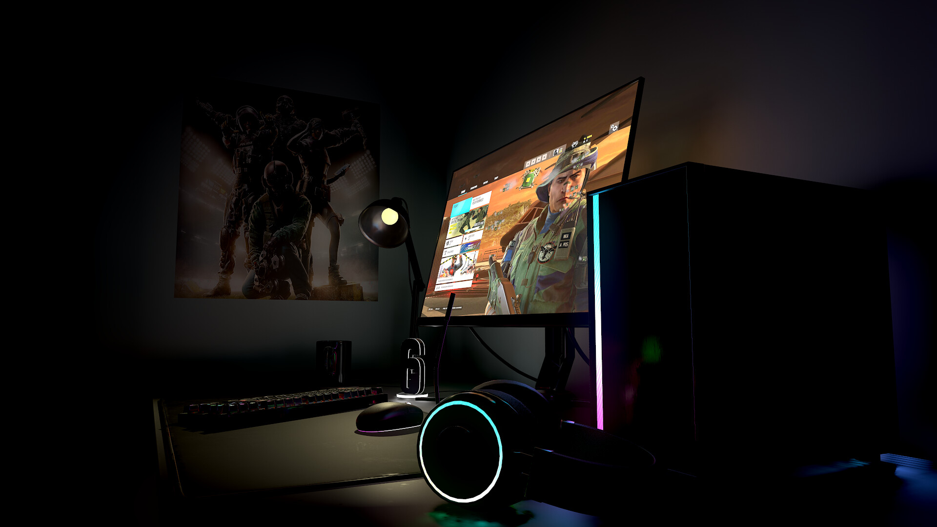 ArtStation - Simple Gaming Setup