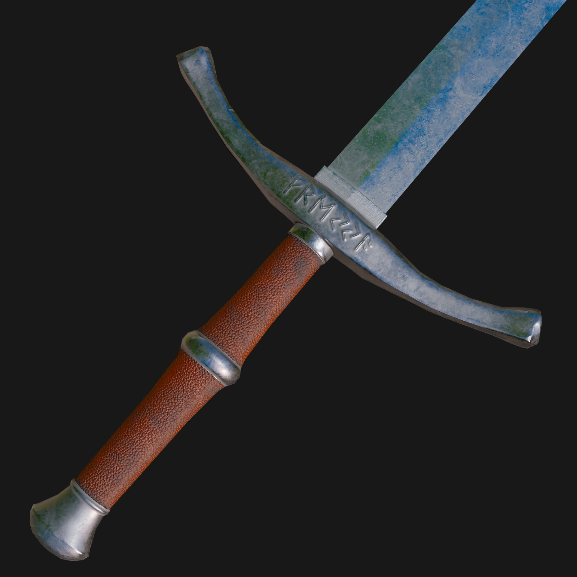 ArtStation - Sword "Freya" LowPoly