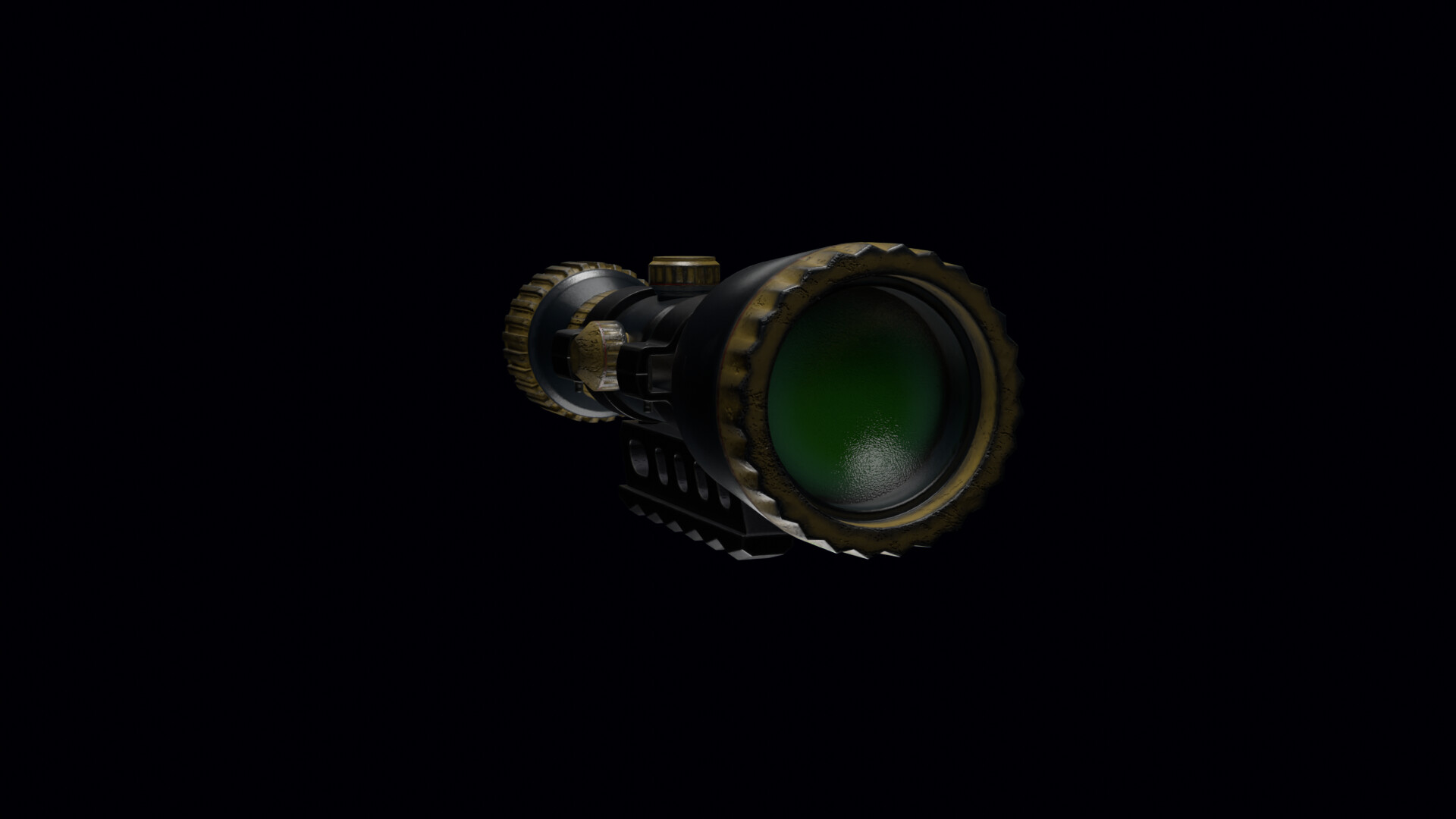 ArtStation - Sci-Fi Night Vision Scope