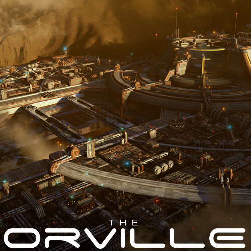 ArtStation - 'the Orville' : Moclan Outpost Sequence