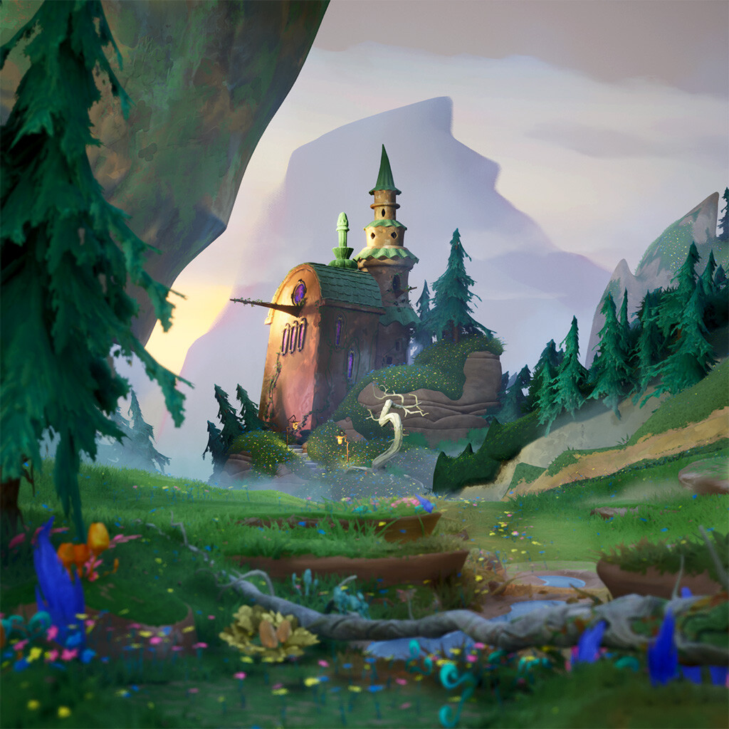 ArtStation - Dragons Keep - ArtStation Challenge: Dragon's Rise