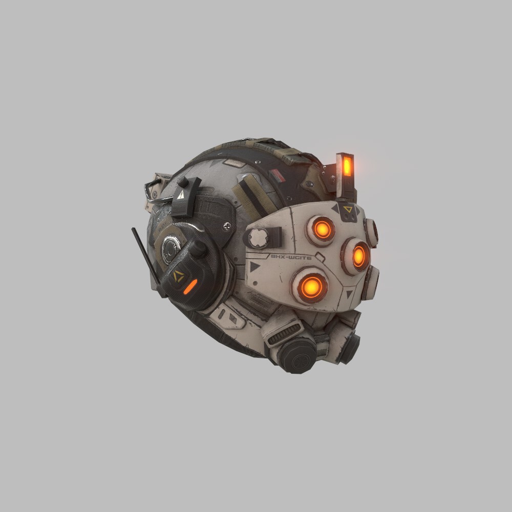 ArtStation - Modified A-Wall helmet / Titanfall 2