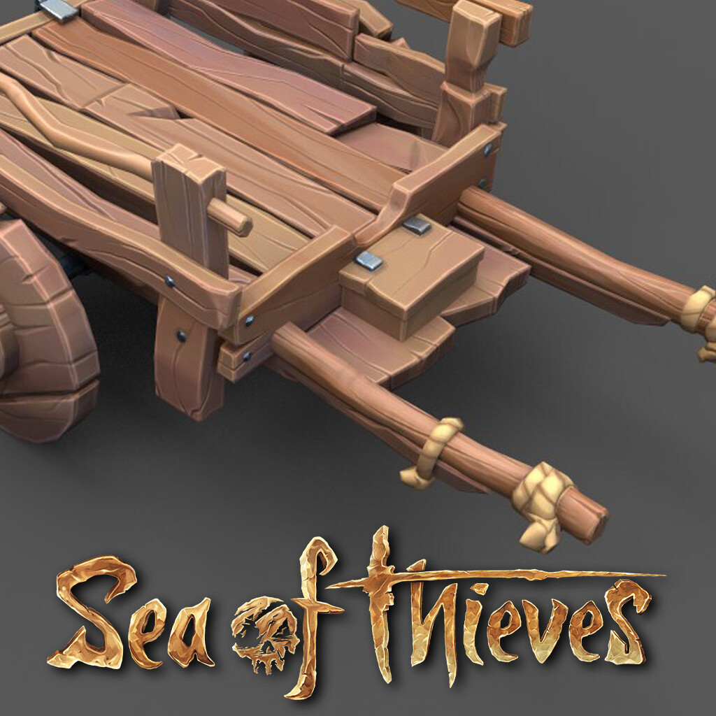 ArtStation - Stylized cart