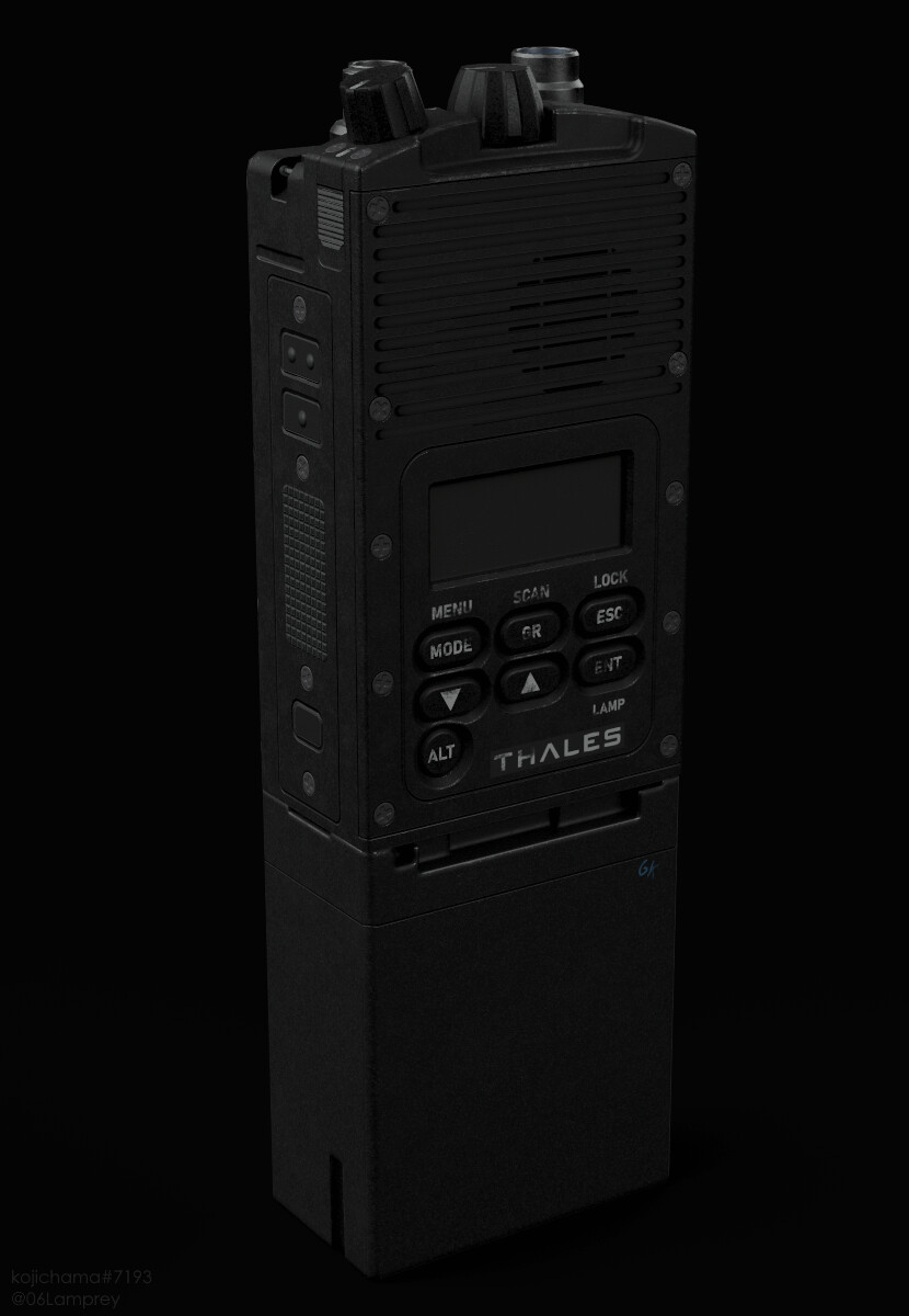 ArtStation - TRI AN/PRC148(UV 10PIN MARITIME VERSION)(BUT NOT REALLY)