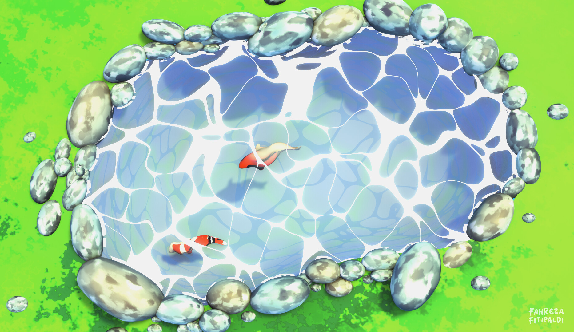 ArtStation - Pond