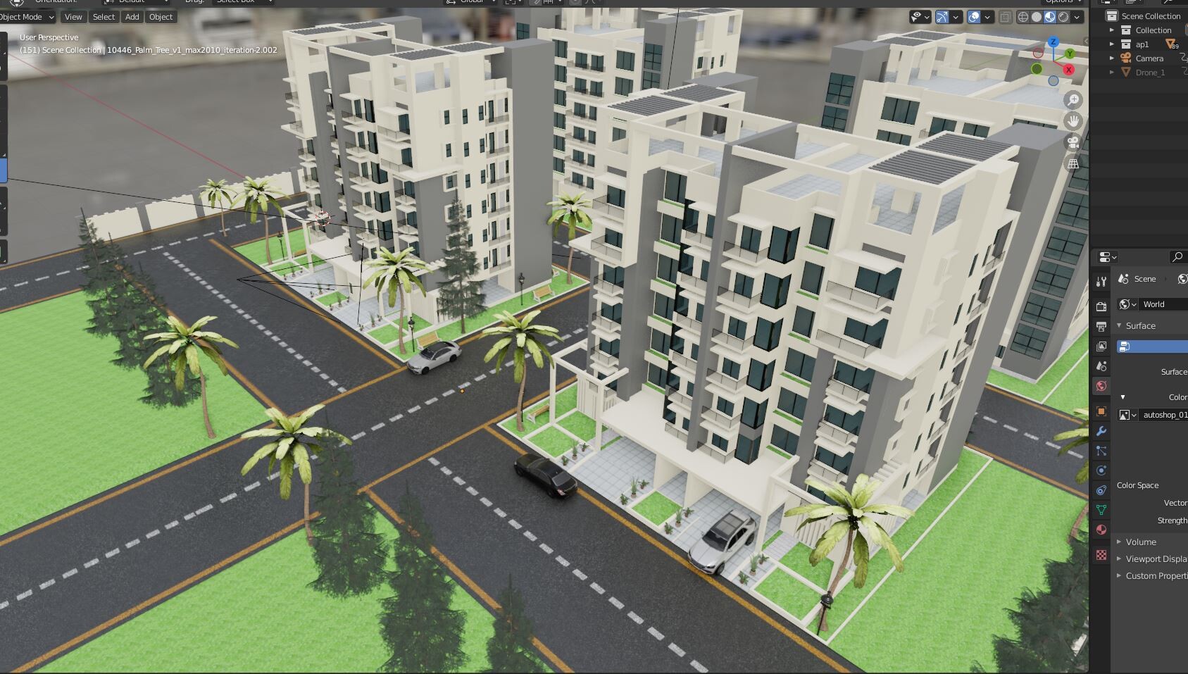 ArtStation - Drone Patrolling Animation