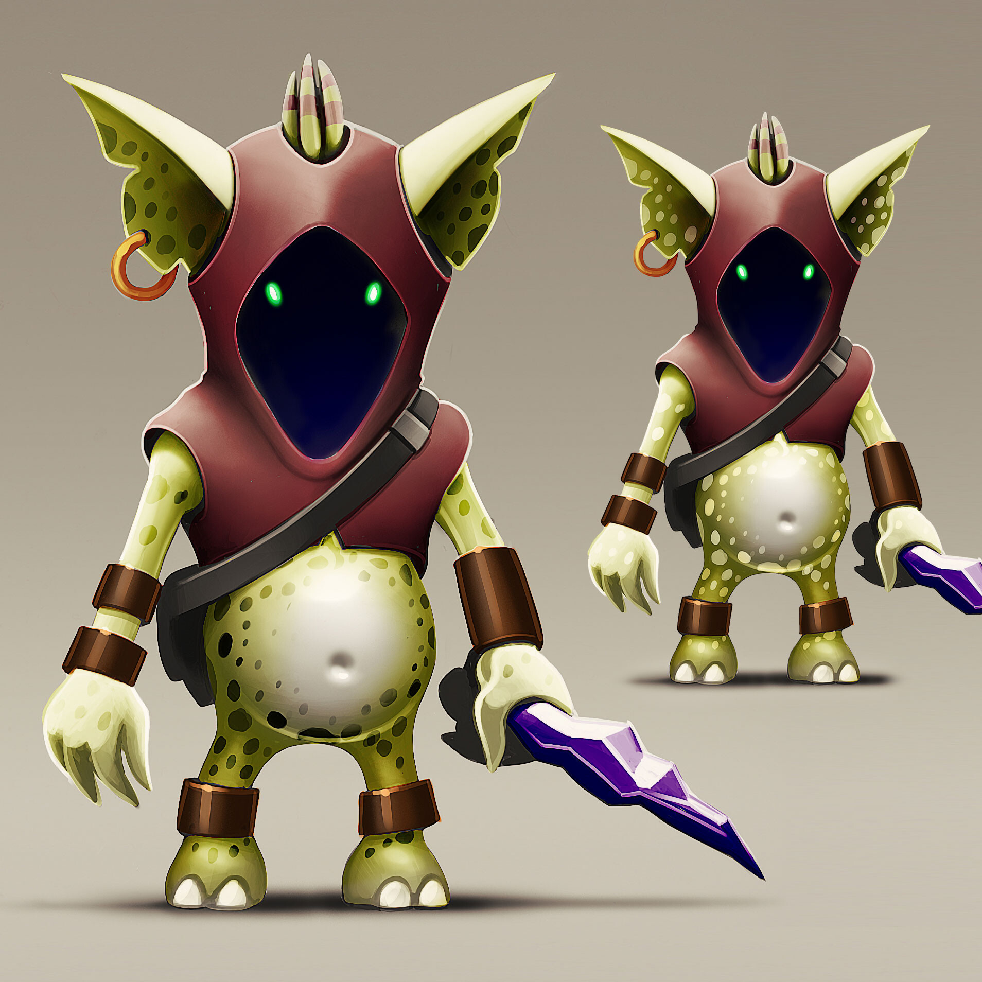 ArtStation - 'Quest' - RTS Goblin & Ogre character concepts