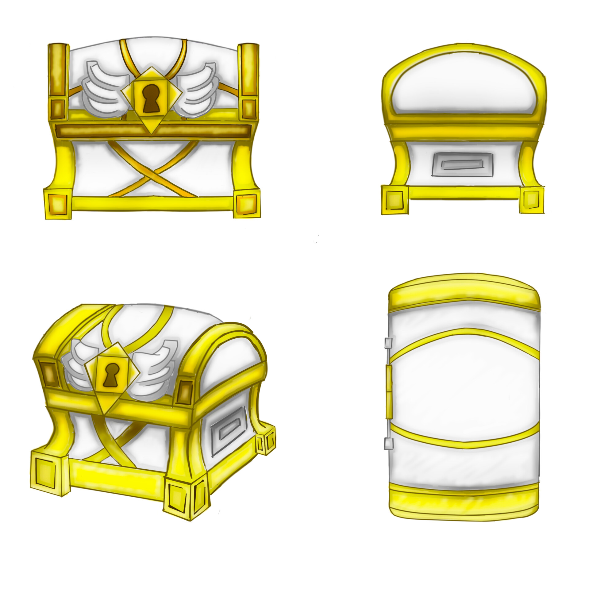 ArtStation - ANGEL CHEST