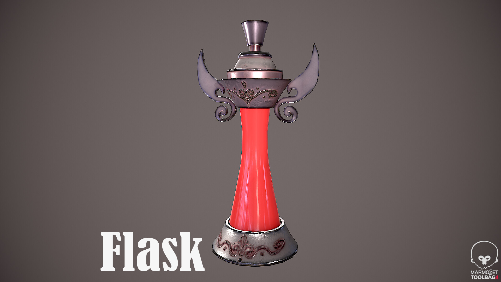 ArtStation - 3D magic flask