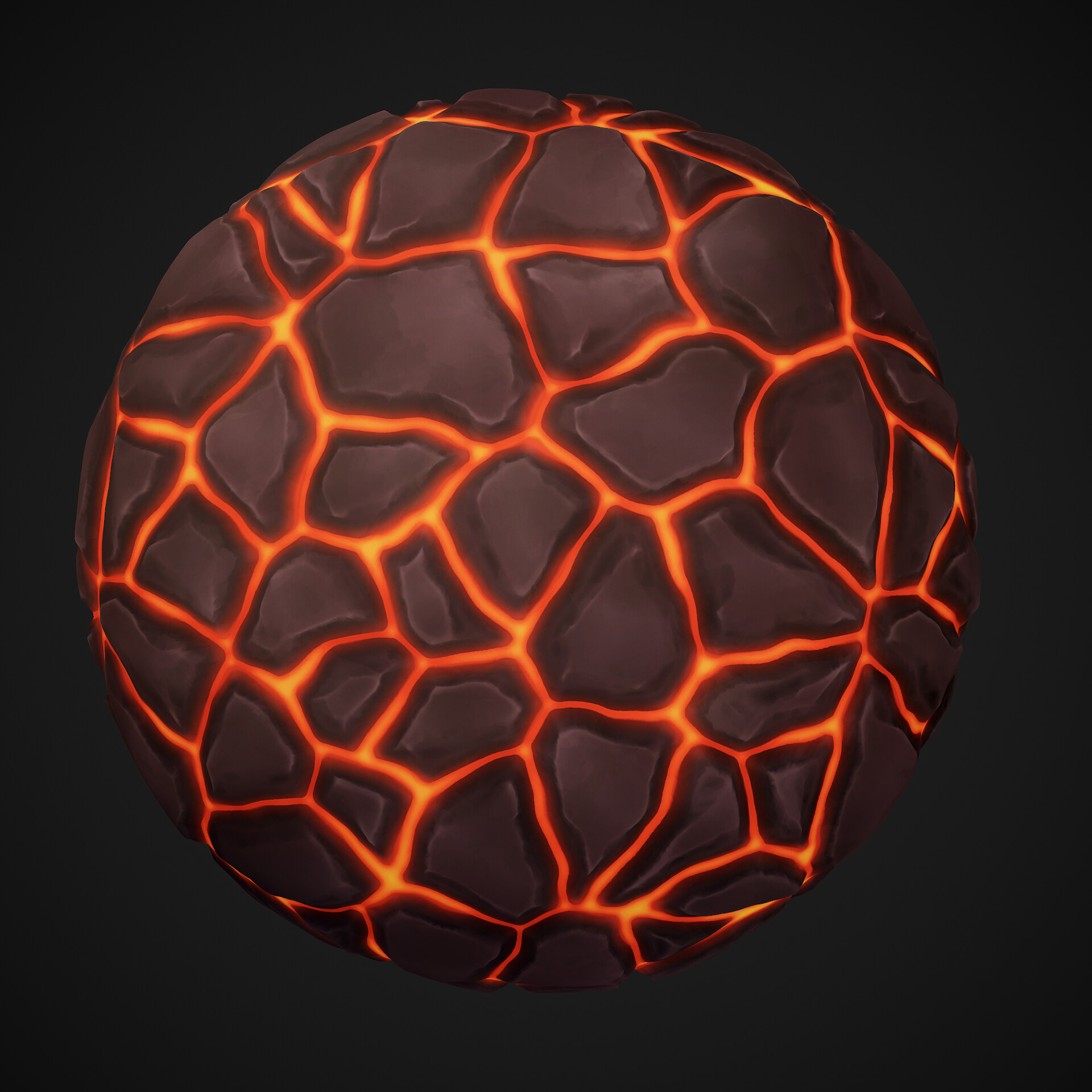 ArtStation - Stylized Lava - Substance Designer