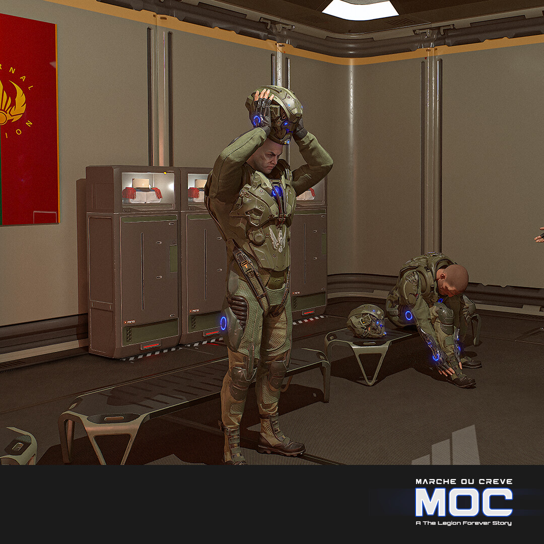 ArtStation - Marche Ou Creve - Before deployment