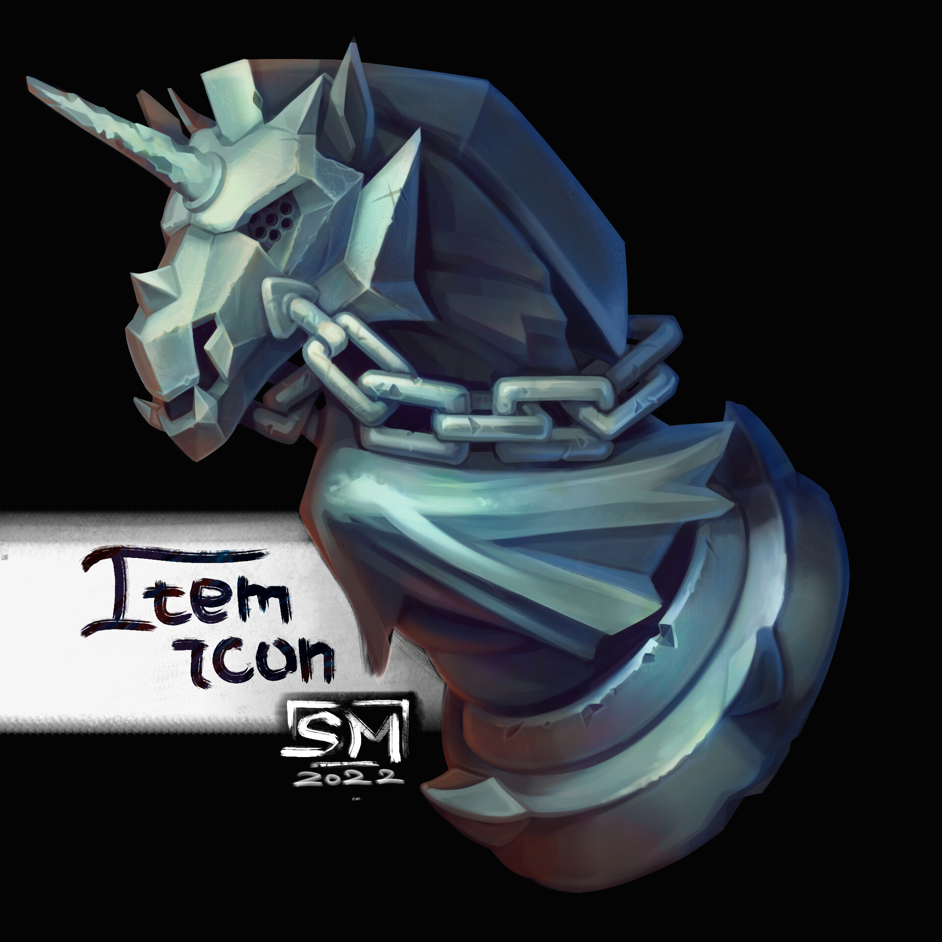 ArtStation - Horse figure | Item icon