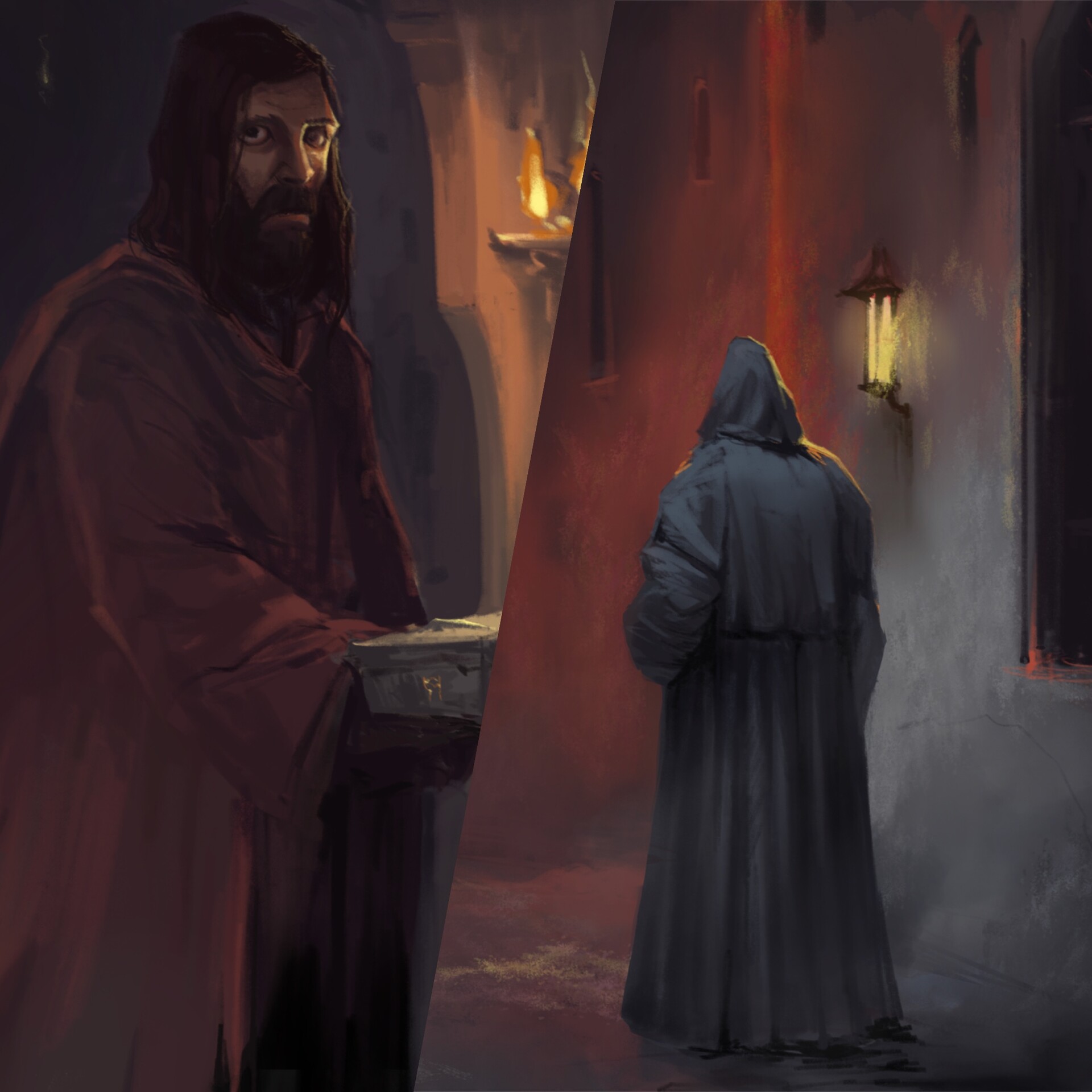 ArtStation - Dark medieval sketches
