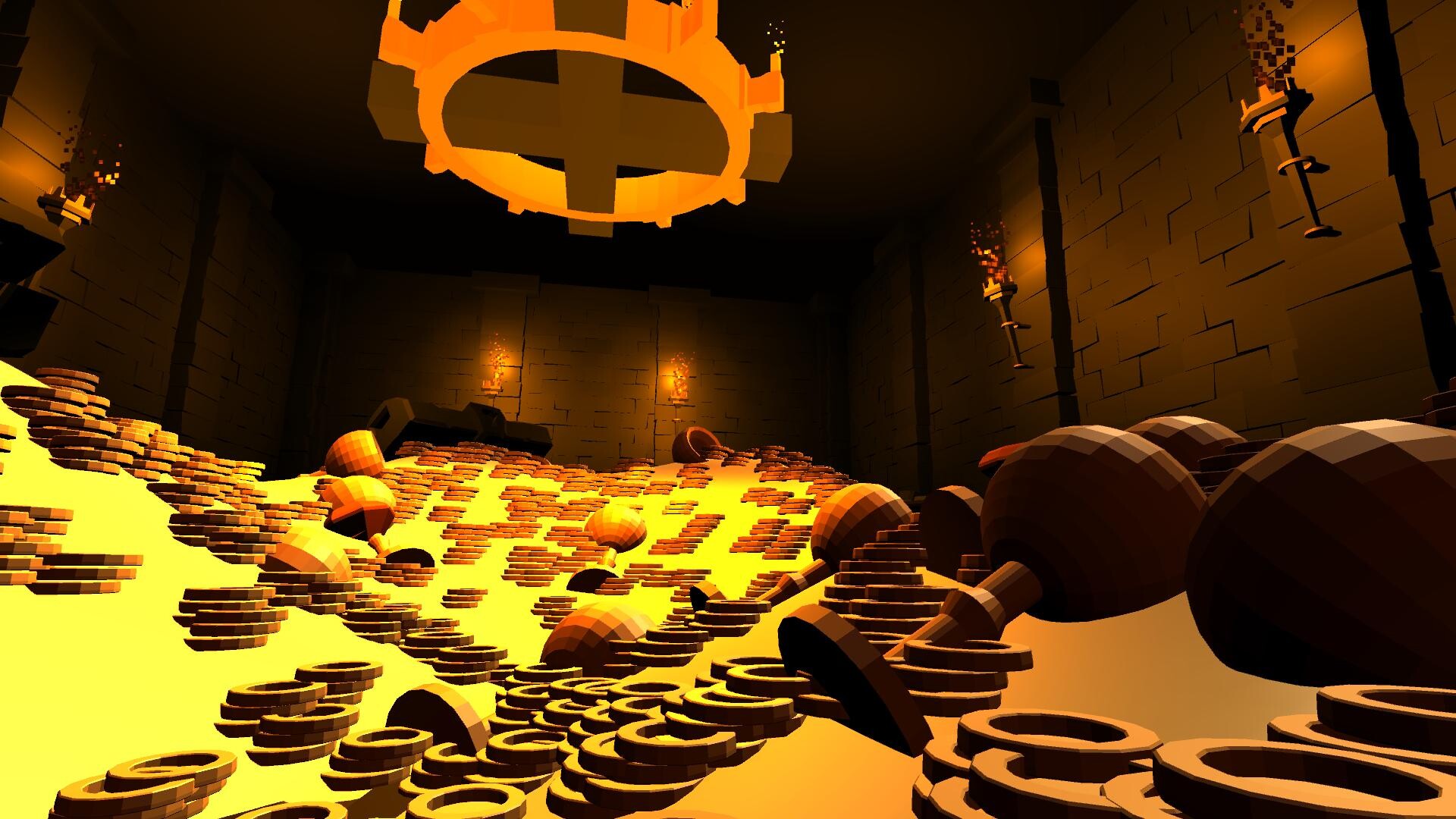 ArtStation - My second game called "Desire For Gold".