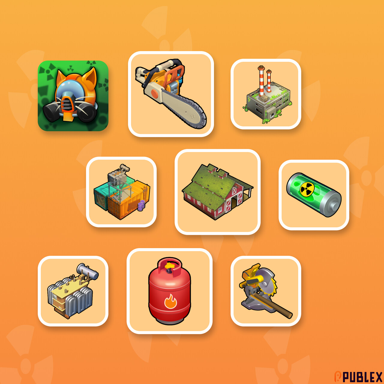 ArtStation - Atomic Cats | Game Icons