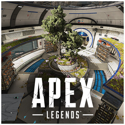ArtStation - Apex Legends: Eclipse - Broken Moon - Lunar Habitat ...