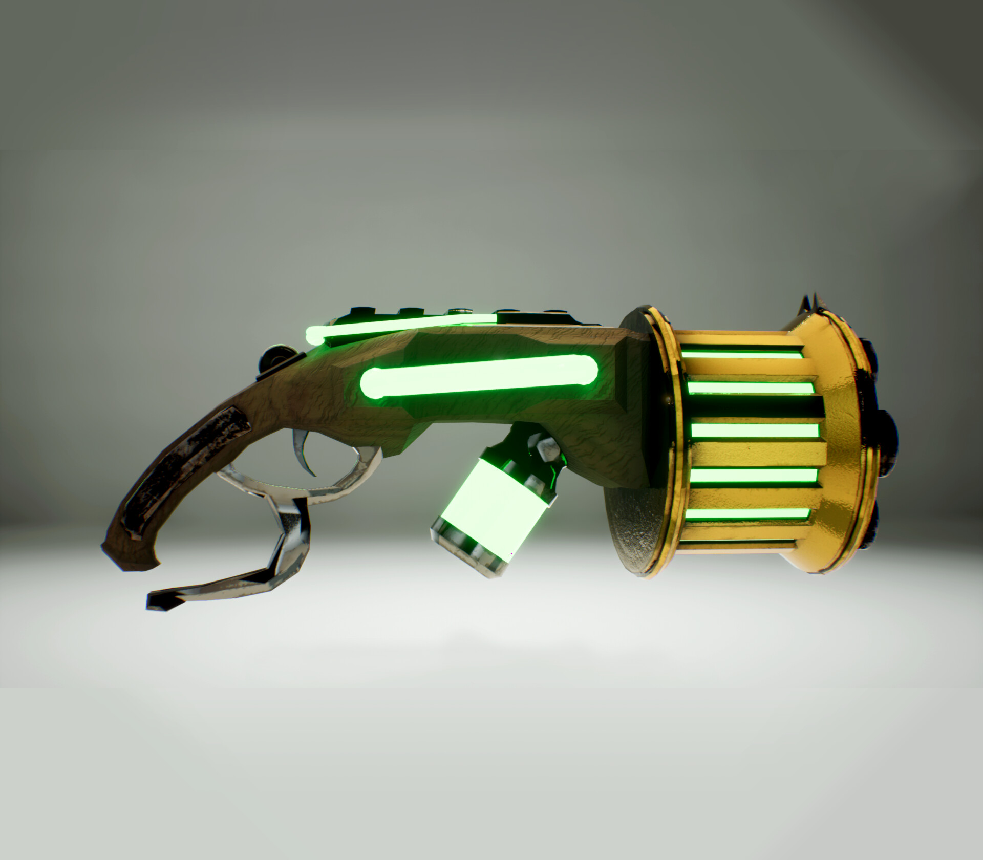 ArtStation - Futuristic Grenade Launcher
