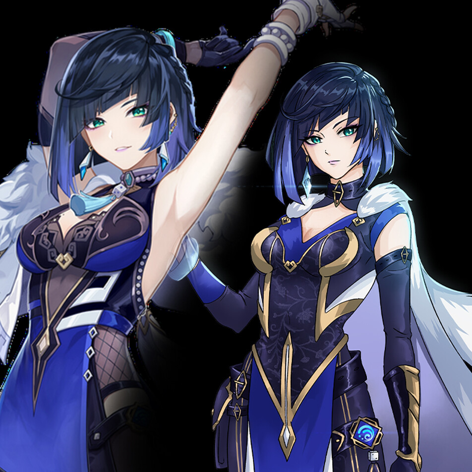 ArtStation - Yelan redesign