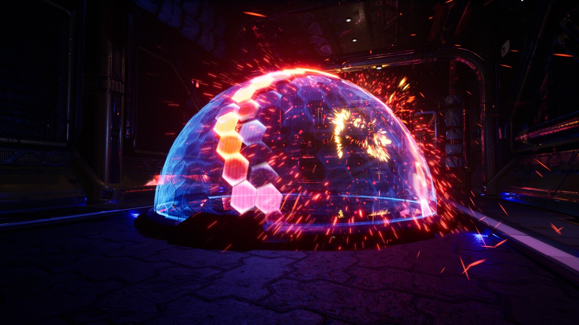 ArtStation - Unreal Engine Hex Shield