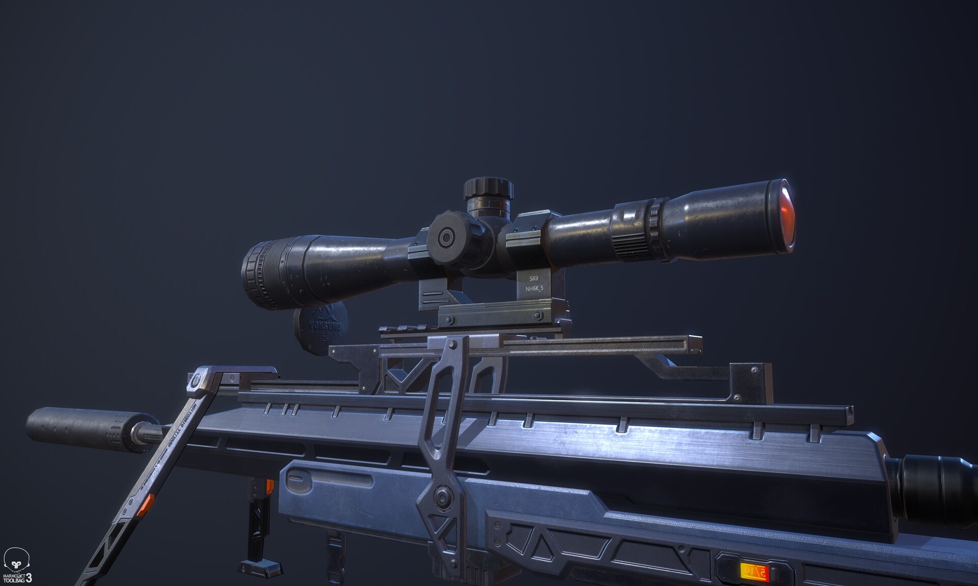 ArtStation - Sniper rifle