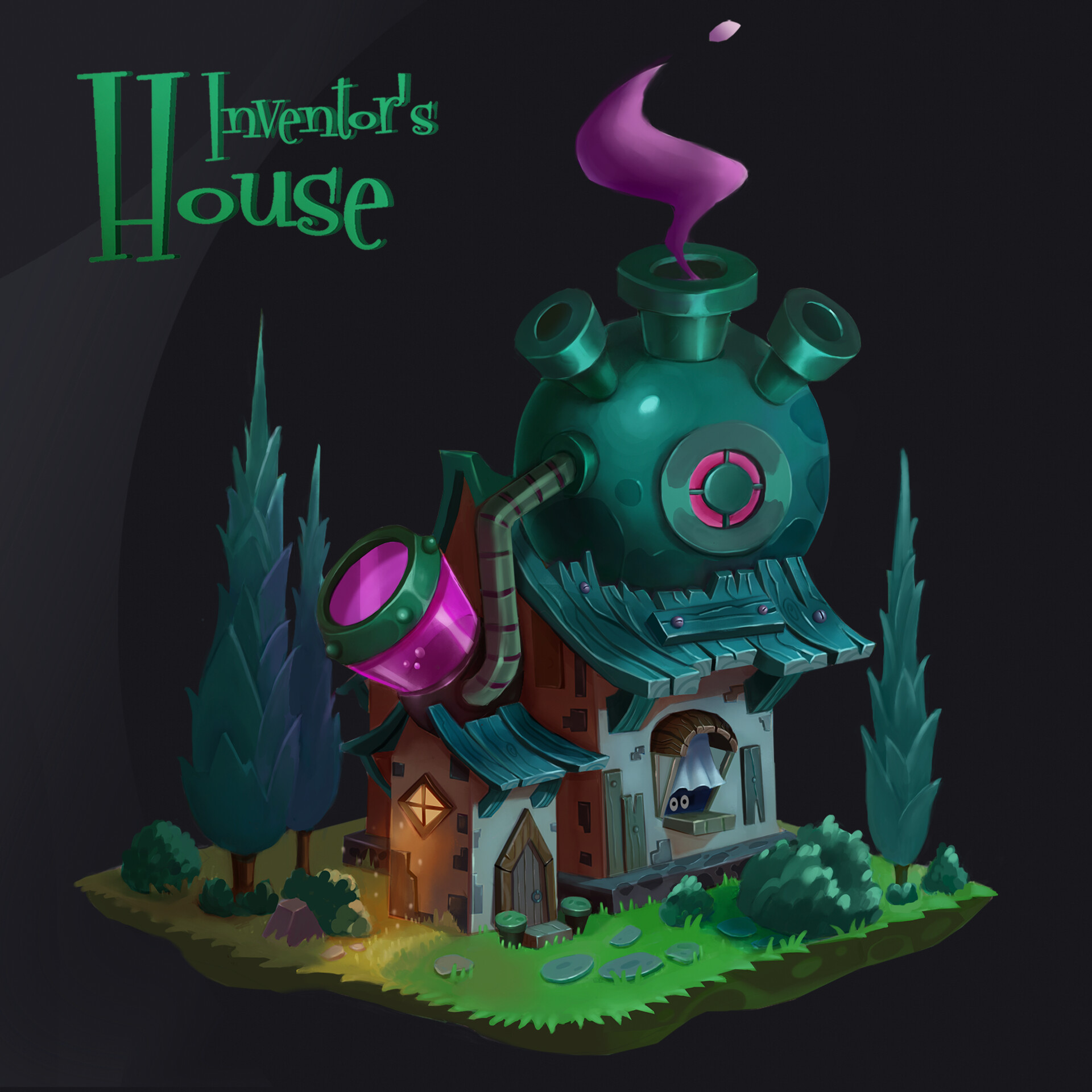 ArtStation - Inventor's House
