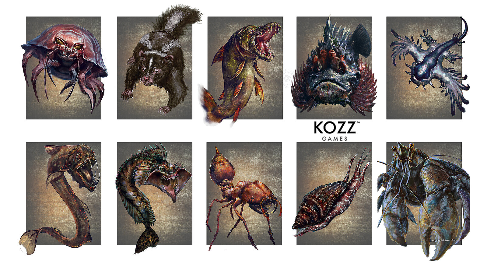 ArtStation - Game Creatures