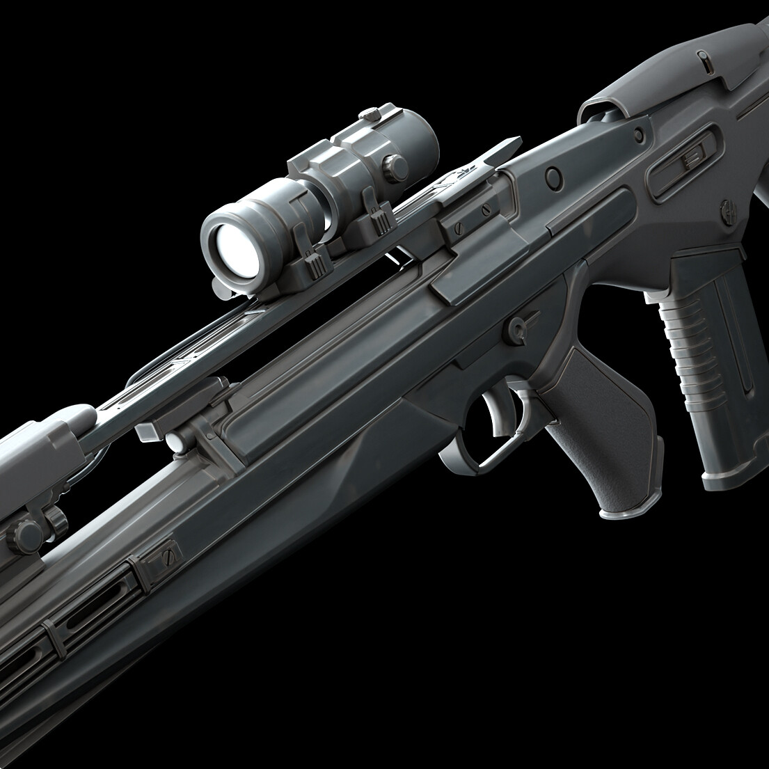 ArtStation - Marksman Rifle