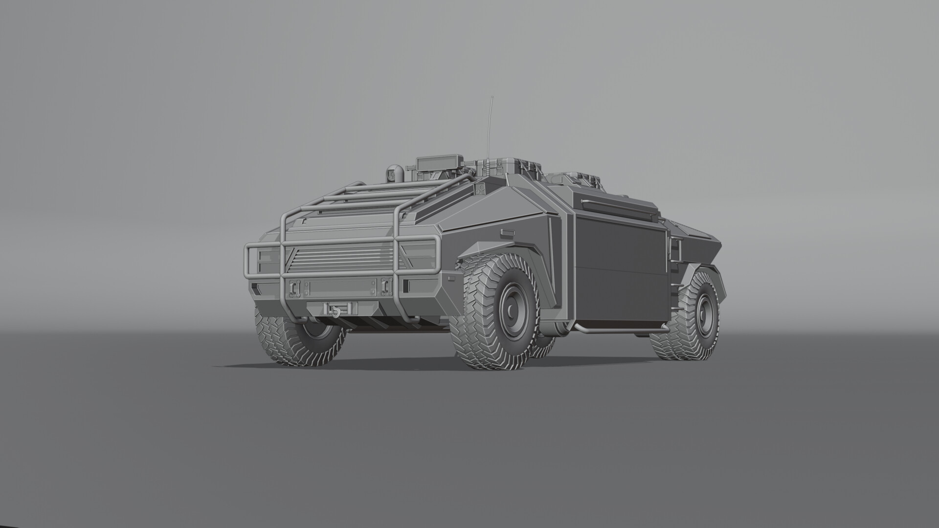 ArtStation - Police Armored Car (unfinished)