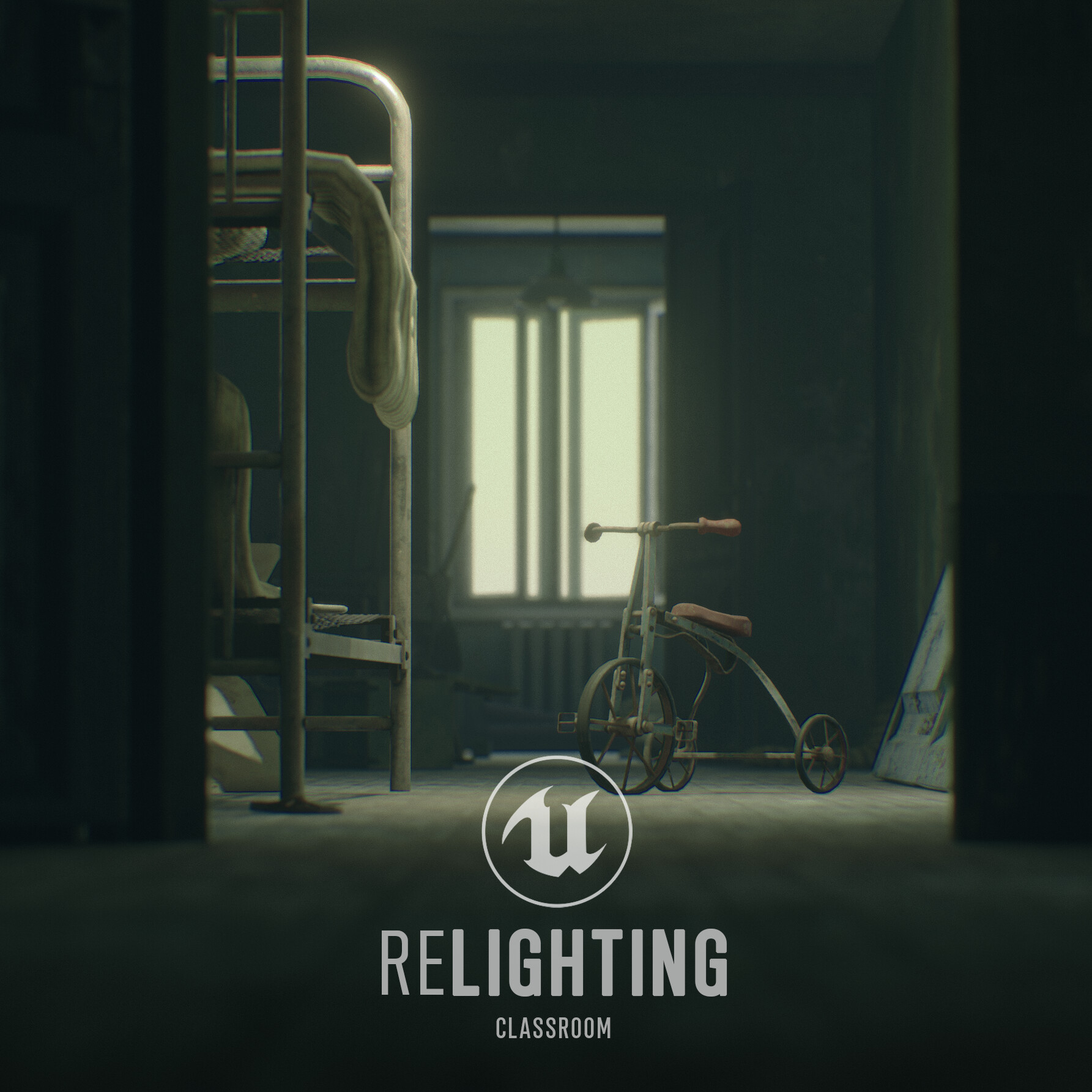 ArtStation - Class Room Relighting | UE4