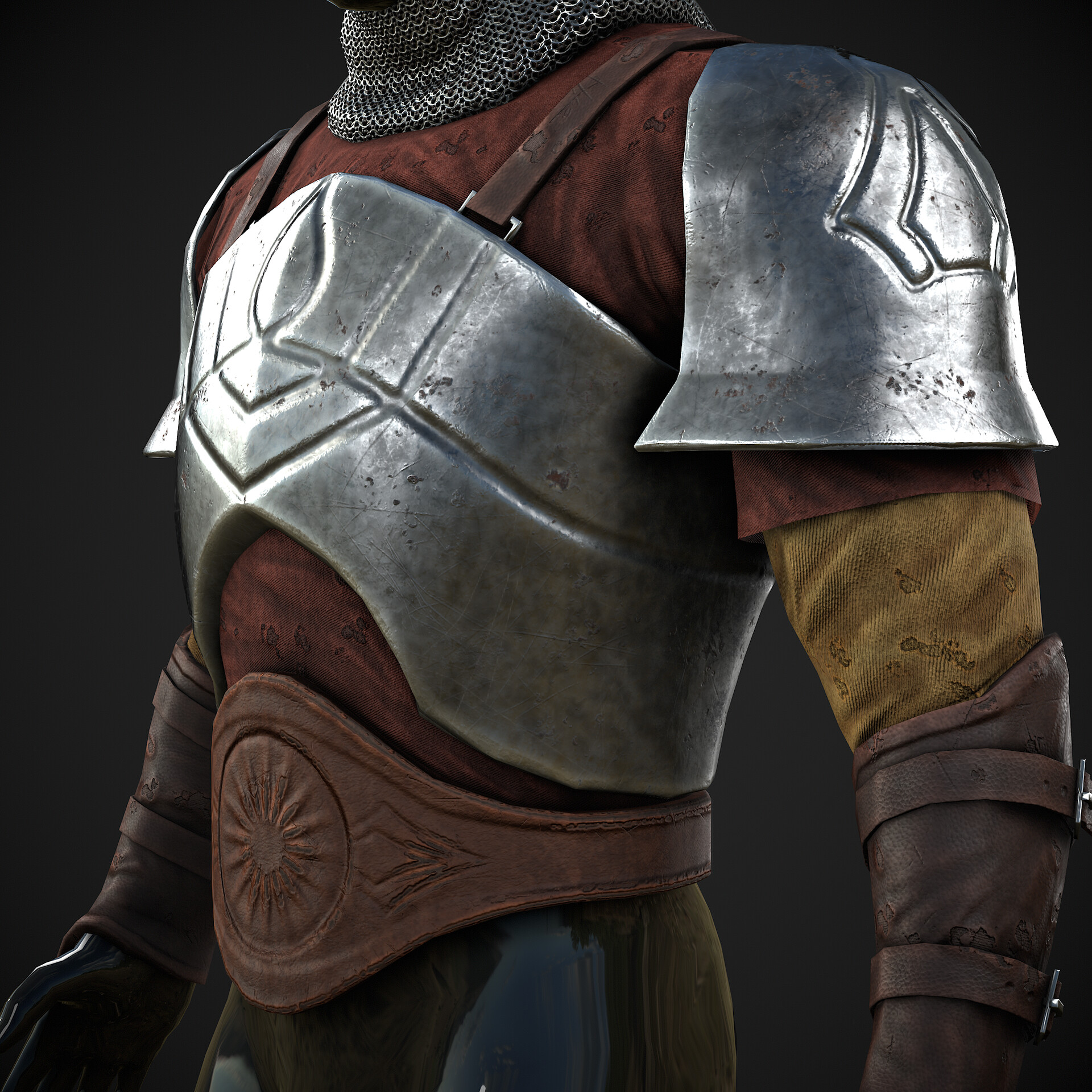 ArtStation - Old Knight Armor