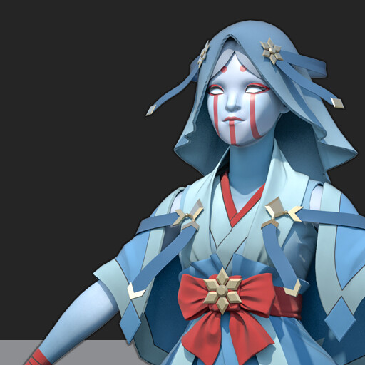 ArtStation - Spellbreak Snow Wraith